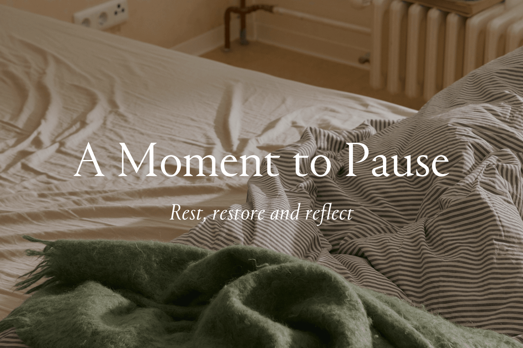 Your Invitation to Rest: Take a Moment to Pause – Salt Lab