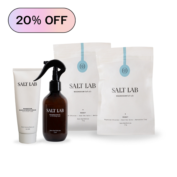 Magnesium Muscle Repair Cream - Salt Lab